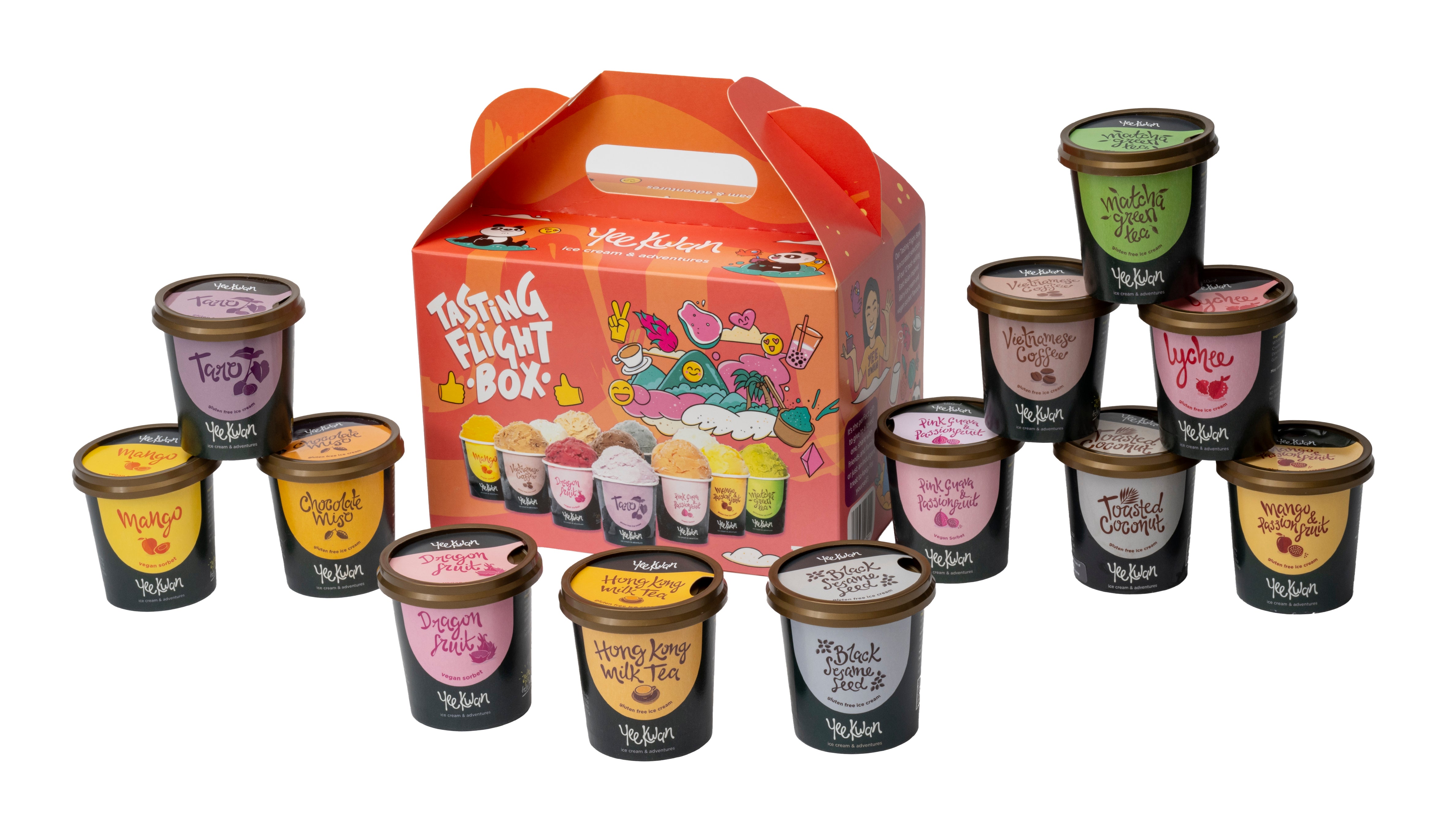 *New* Tasting Flight Box – Yee Kwan Ice Cream